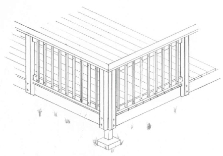 Deck Railing