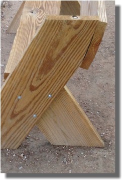 Easy Bench Plans - Build your own outdoor bench
